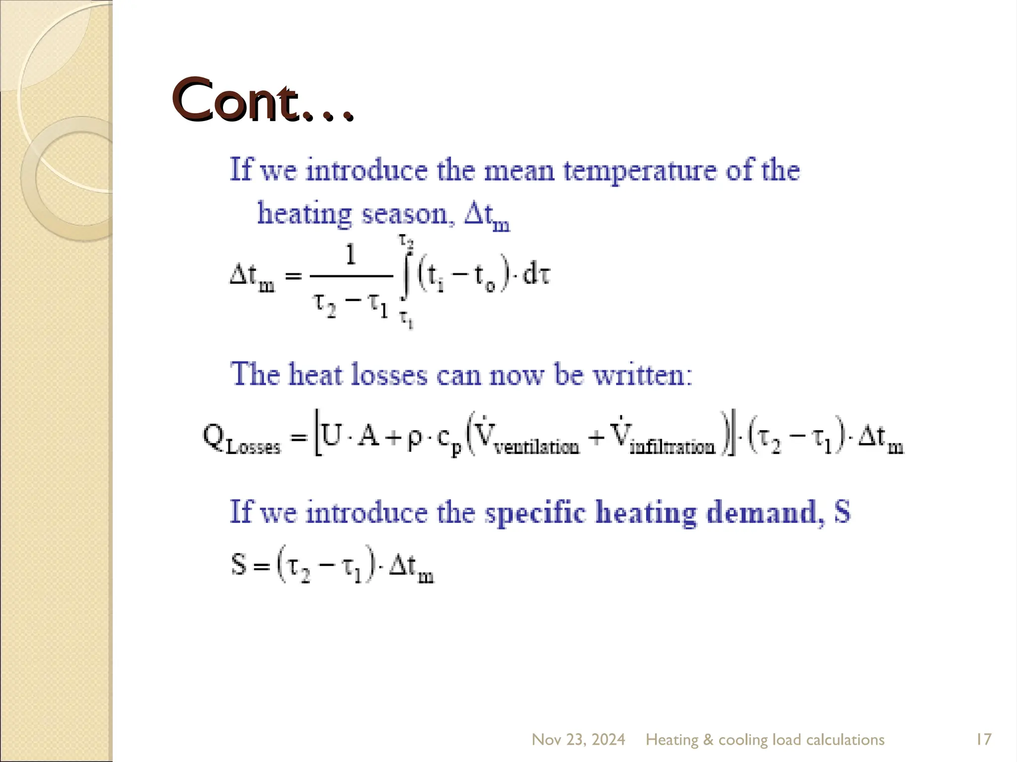 Heating and Cooling Load calculation.ppt