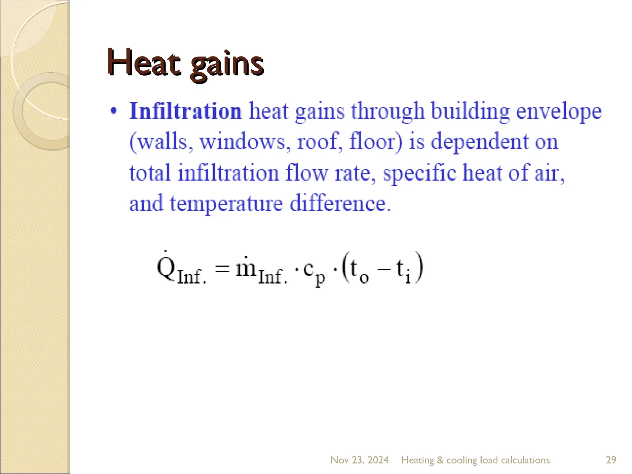 Heating and Cooling Load calculation.ppt