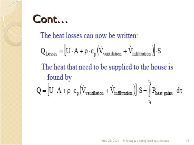 Heating and Cooling Load calculation.ppt