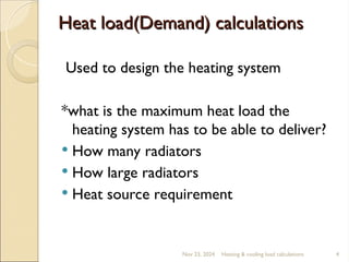 Heating and Cooling Load calculation.ppt