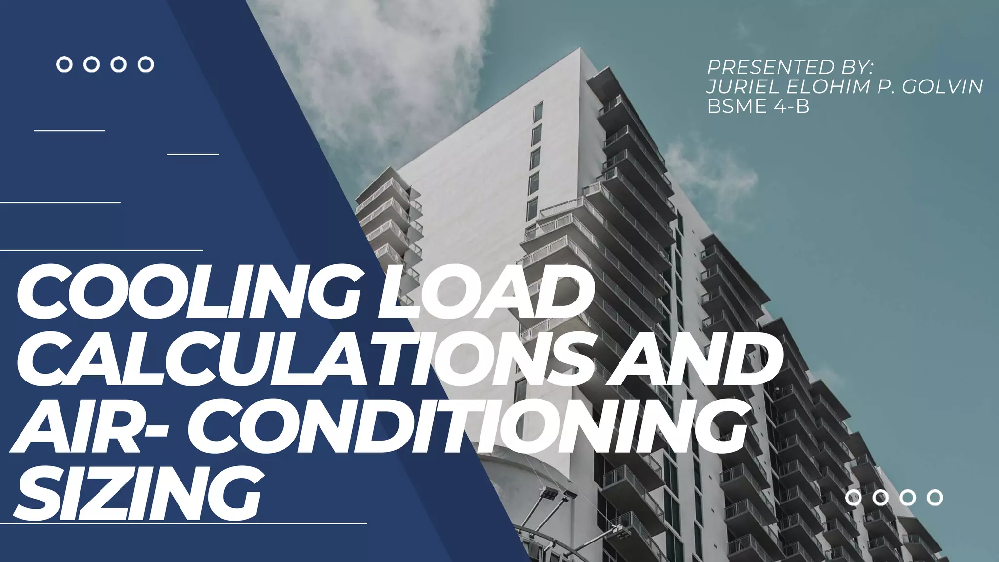 Cooling Load Calculation Report - Golvin.pptx