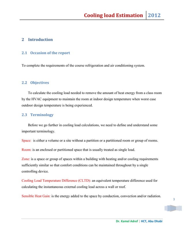 Cooling load calculations | PDF | Weather | Science