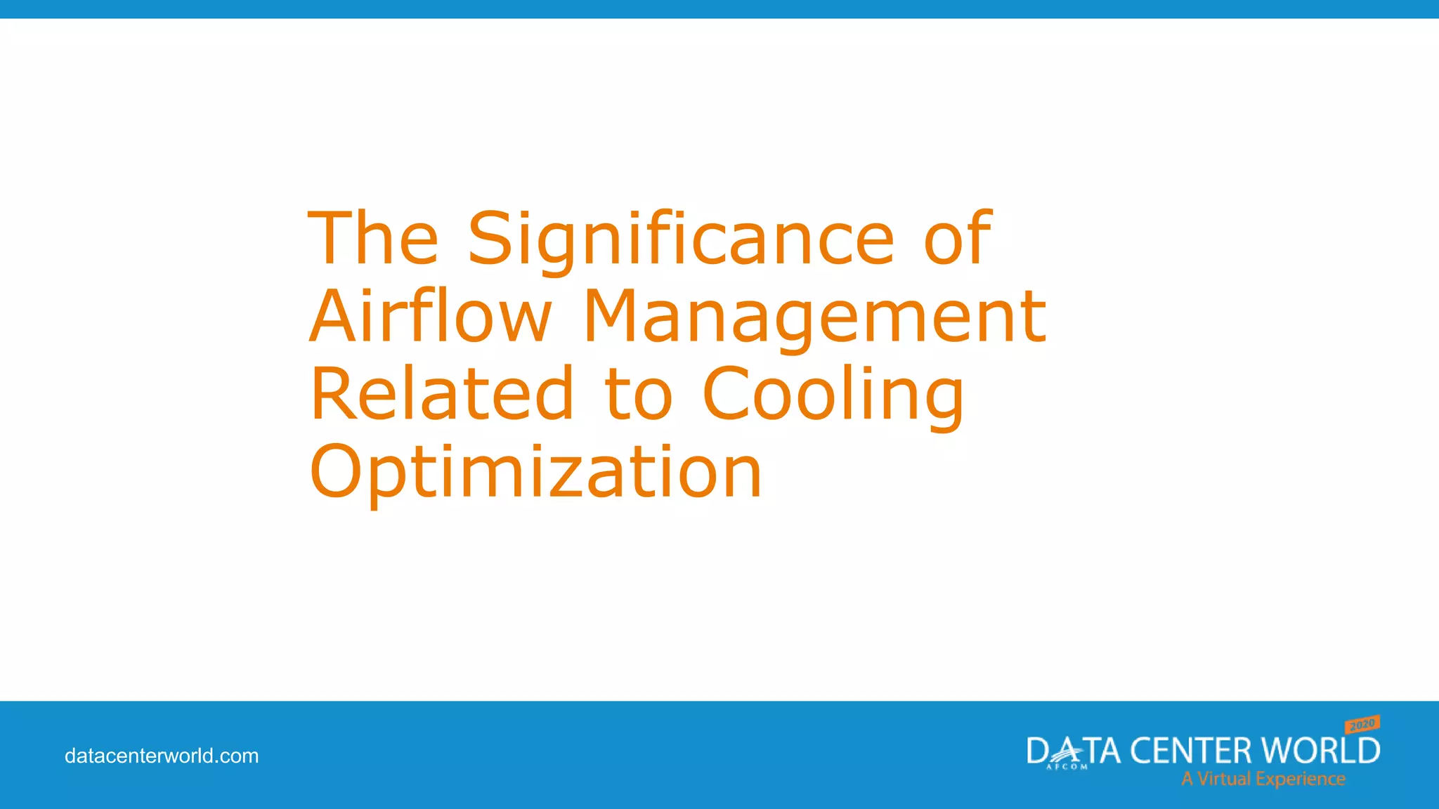 Cooling Optimization 101 A Beginners Guide To Data Center Cooling Pptx Home Improvement