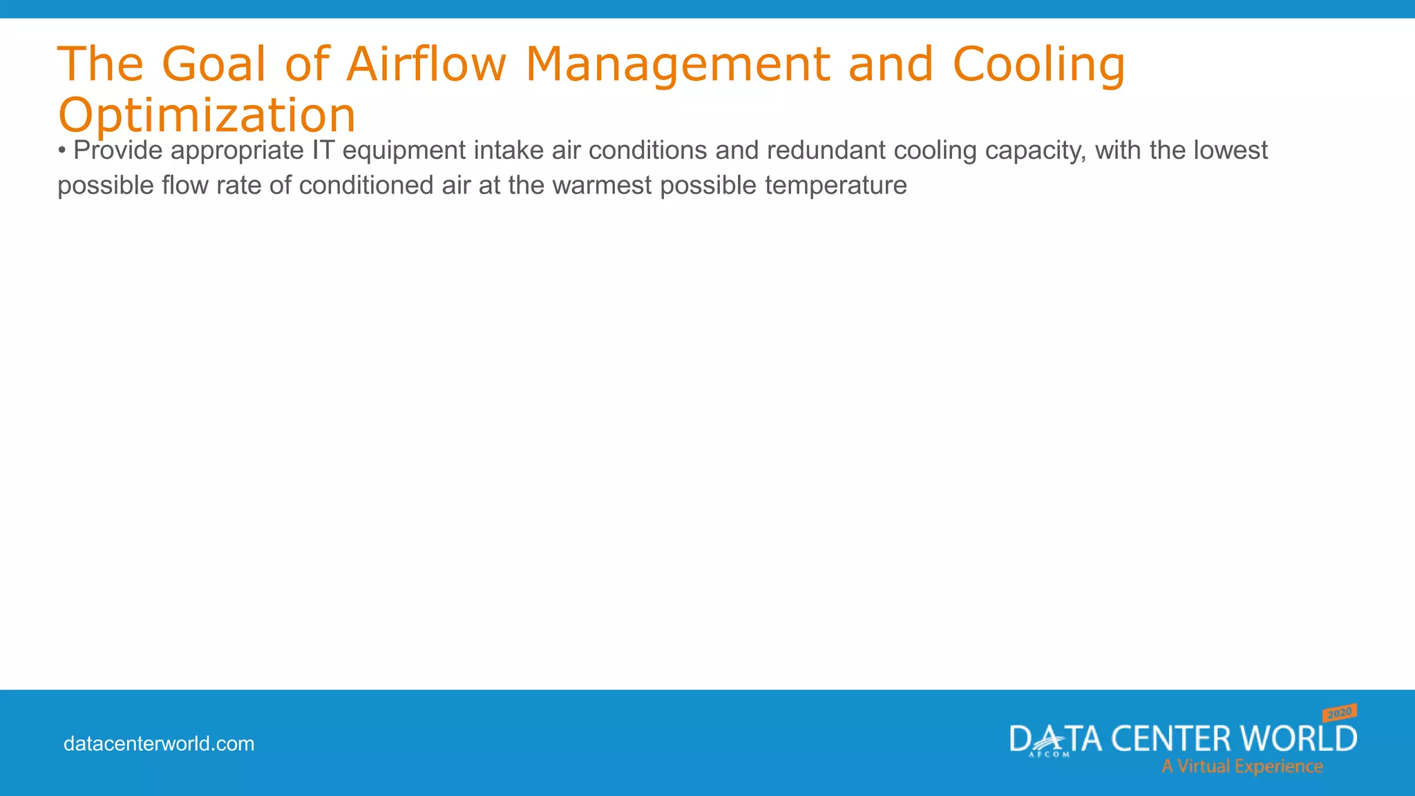 Cooling Optimization 101: A Beginner's Guide to Data Center Cooling | PPTX