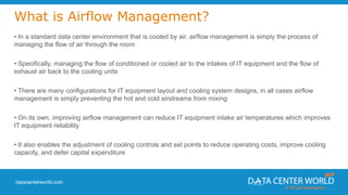 Cooling Optimization 101: A Beginner's Guide to Data Center Cooling | PPTX