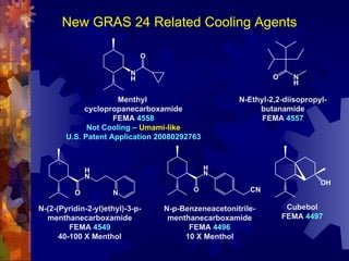 New Cooling Compounds | PPT | Free Download