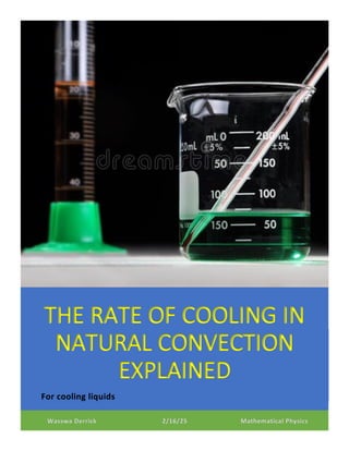 THE RATE OF COOLING IN NATURAL CONVECTION EXPLAINED.pdf
