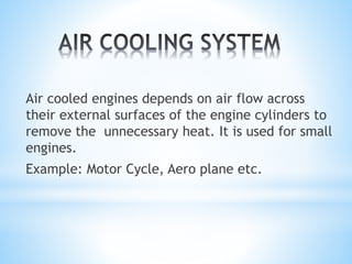 Cooling System of Engine | PPTX