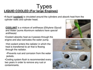 Cooling system for ic engines | PDF