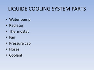 Cooling system | PPTX