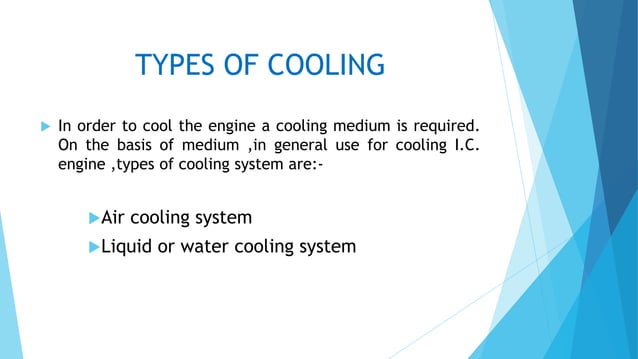Engine Cooling system | PPTX