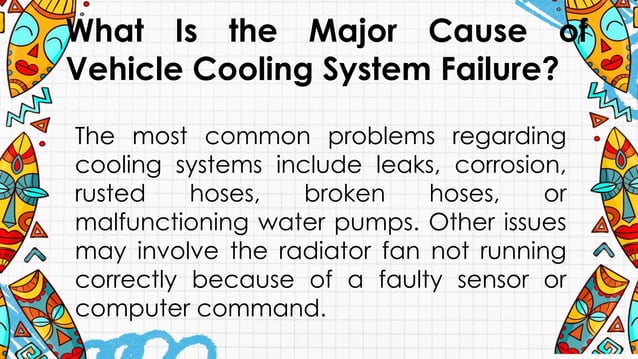 Part of the COOLING SYSTEM and Functions | PPT