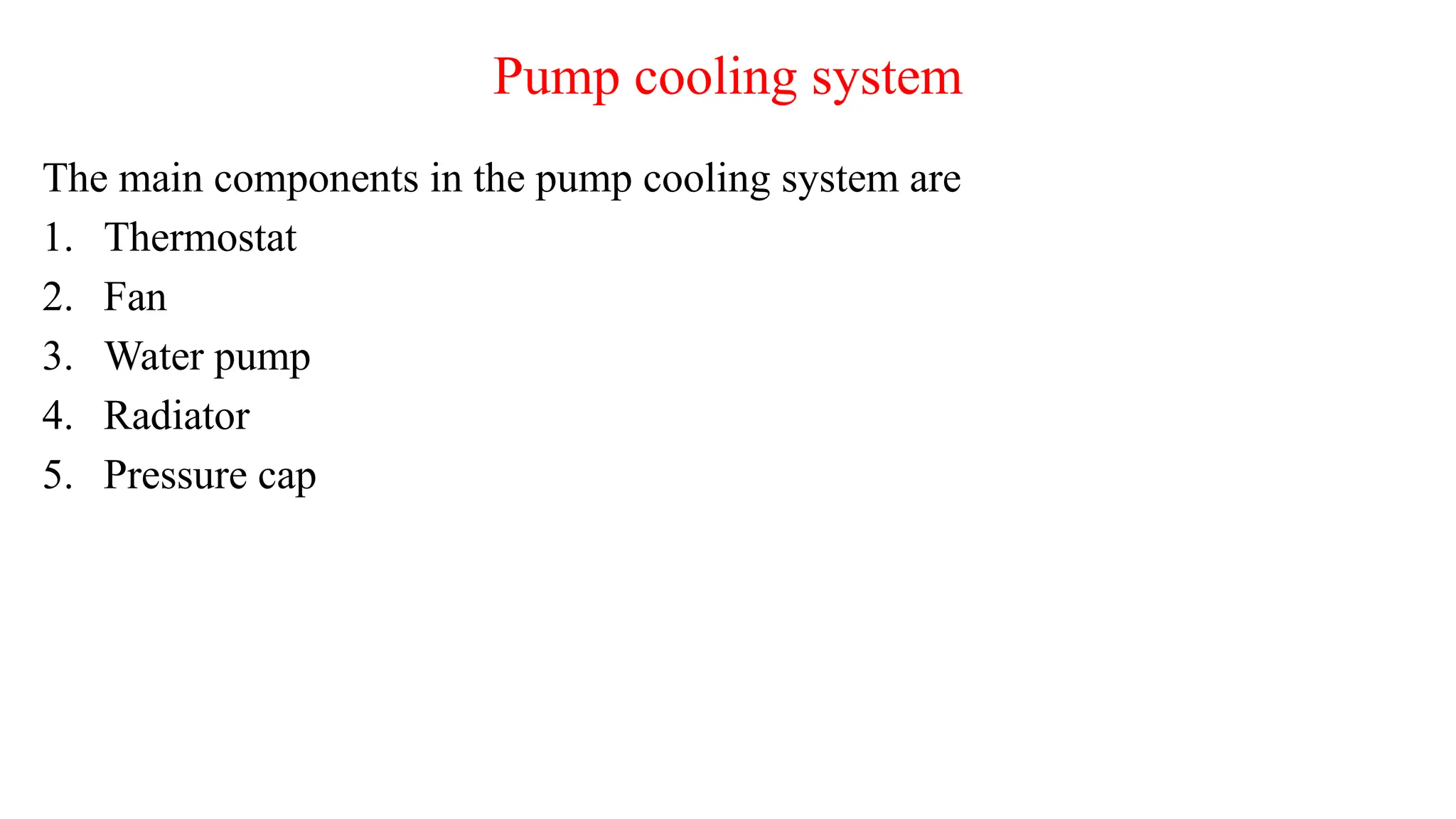 Types of cooling system in vehicle from automobile engineering subject ...