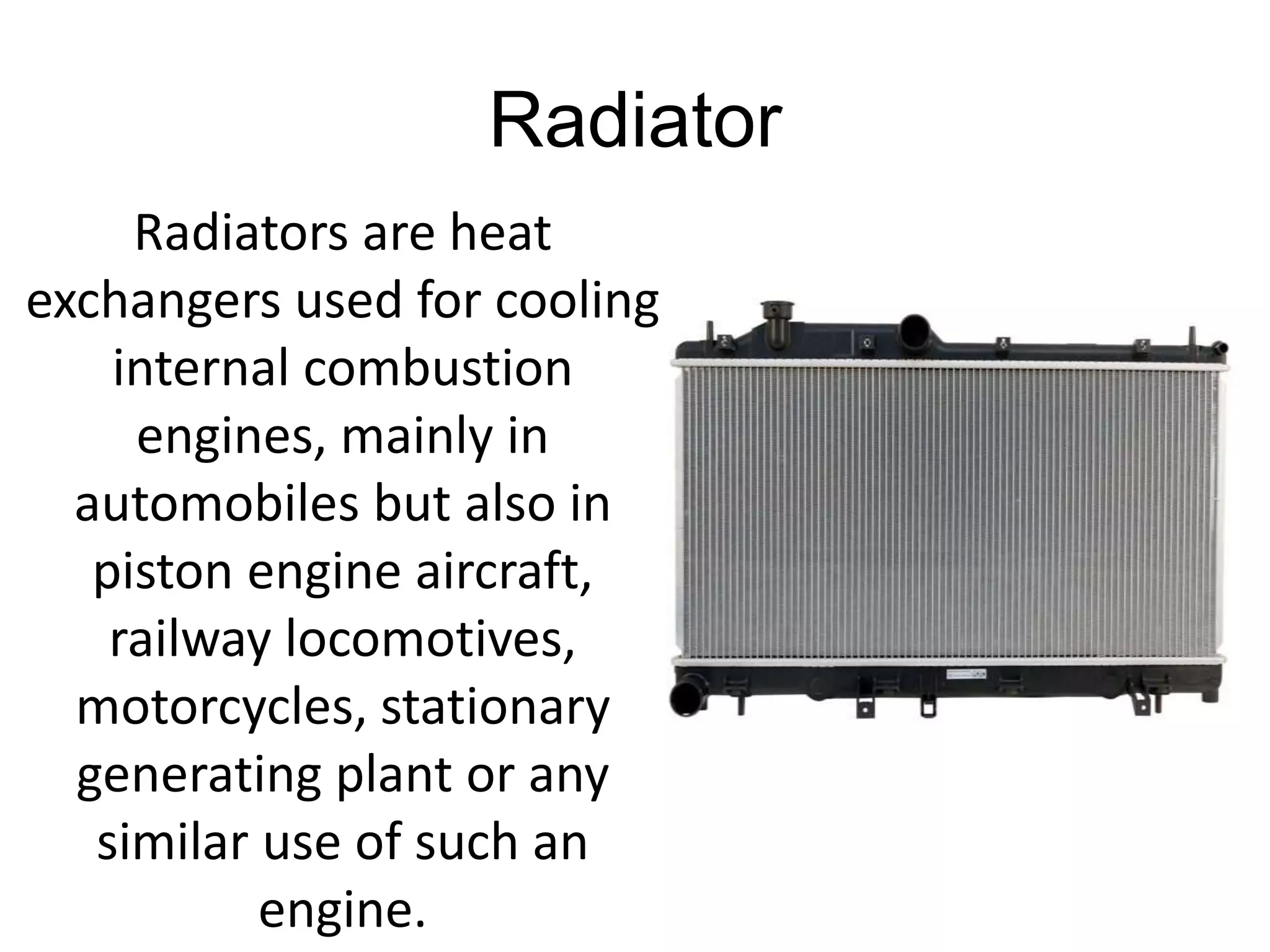 Cooling system in automotive | PPTX