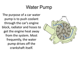 Cooling system in automotive | PPTX