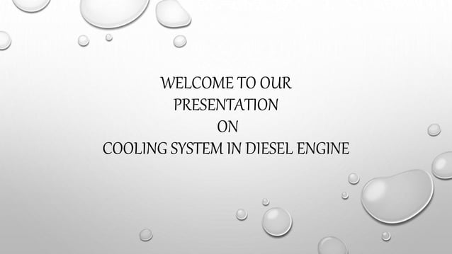 Cooling System In Ic Engine 1 Pptx