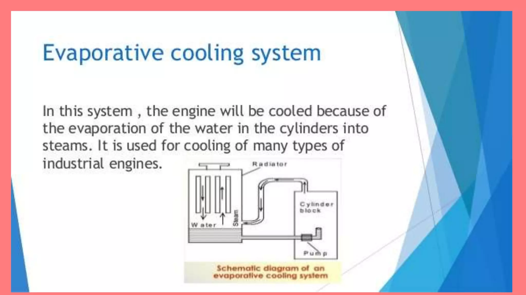 Cooling system ppt | PPTX