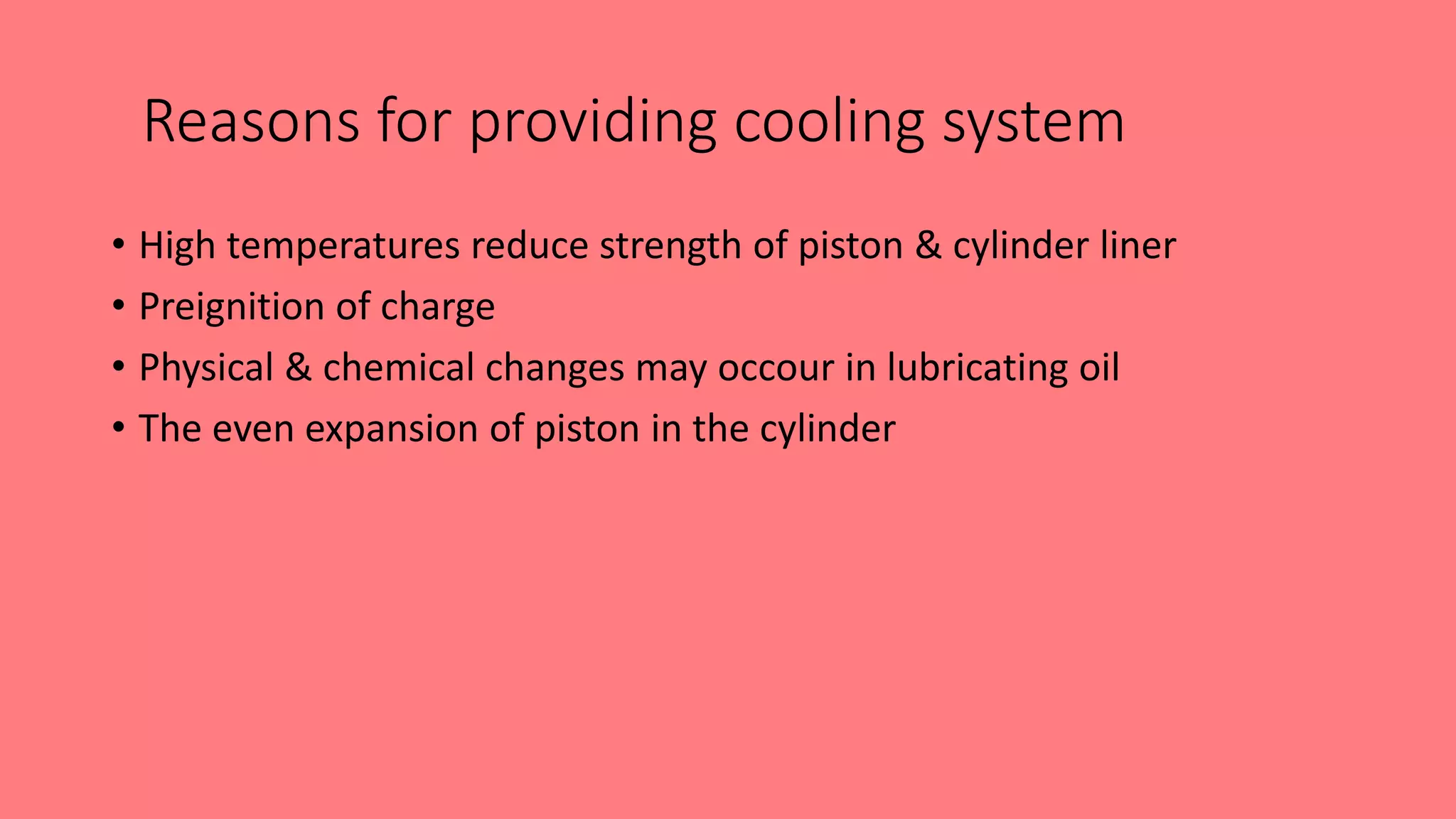 Cooling system ppt | PPTX