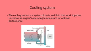 Cooling system ppt | PPTX