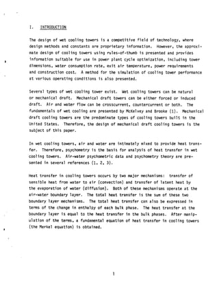 Cooling tower calculation (1) (1) | PDF