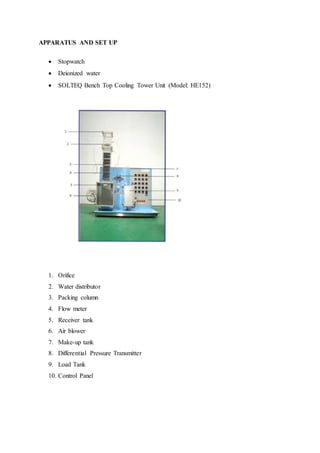 Cooling tower full report | DOCX