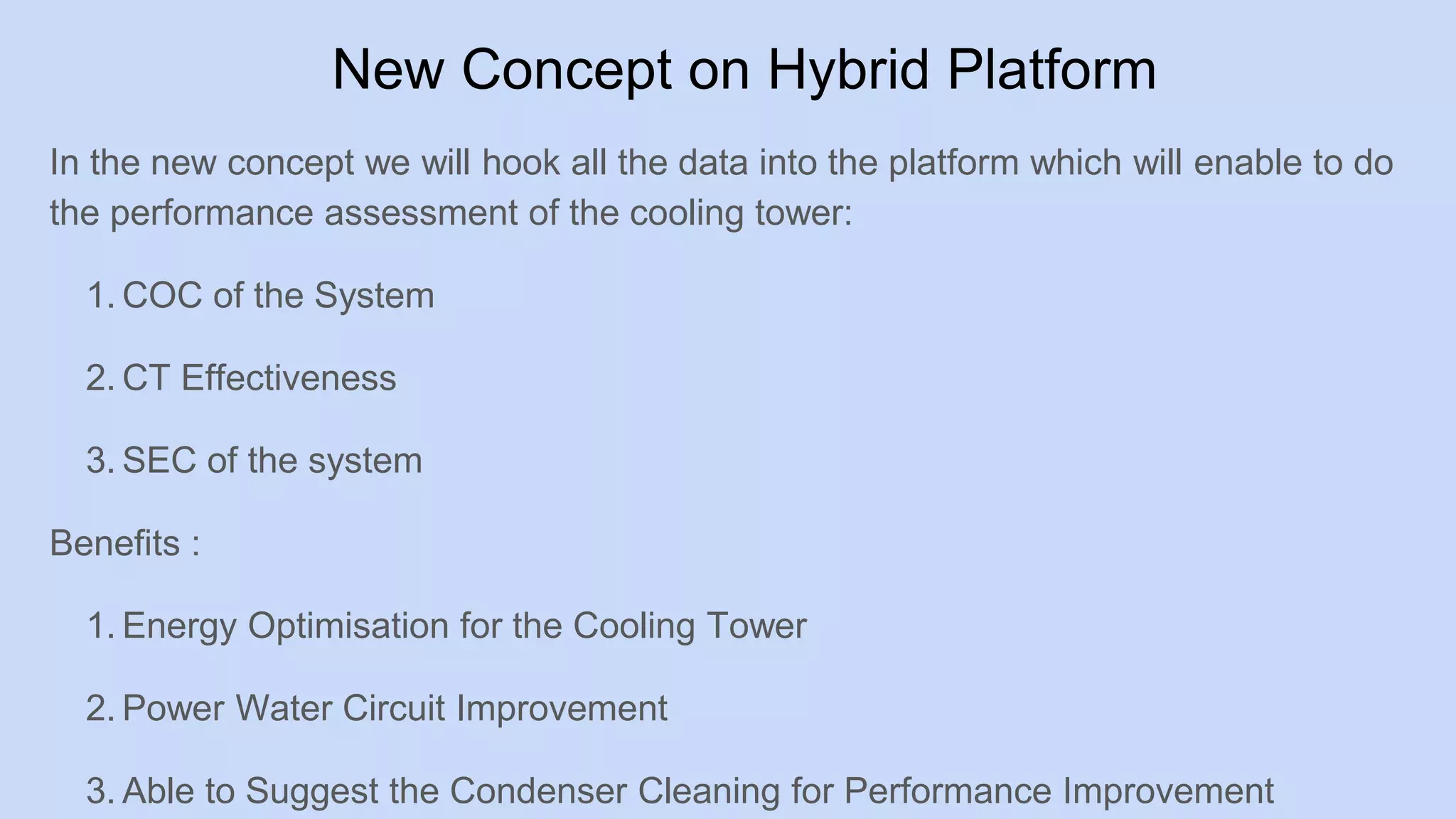 Cooling tower management | PPTX