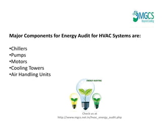 Case Study: Energy Audit For Cooling Tower | PPTX