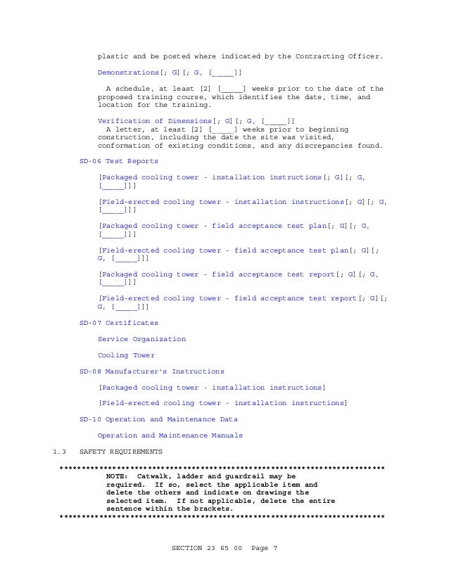 Cooling tower testing procedure - bapwines