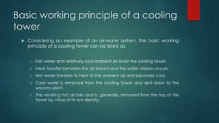 Cooling Towers - An Extensive Approach | PPTX