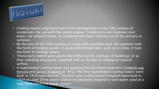 Cooling towers | PPTX