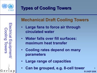 Cooling towers ppt for piping engineering | PPT