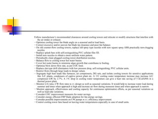 COOLING TOWERS testing AND METHODS .ppt