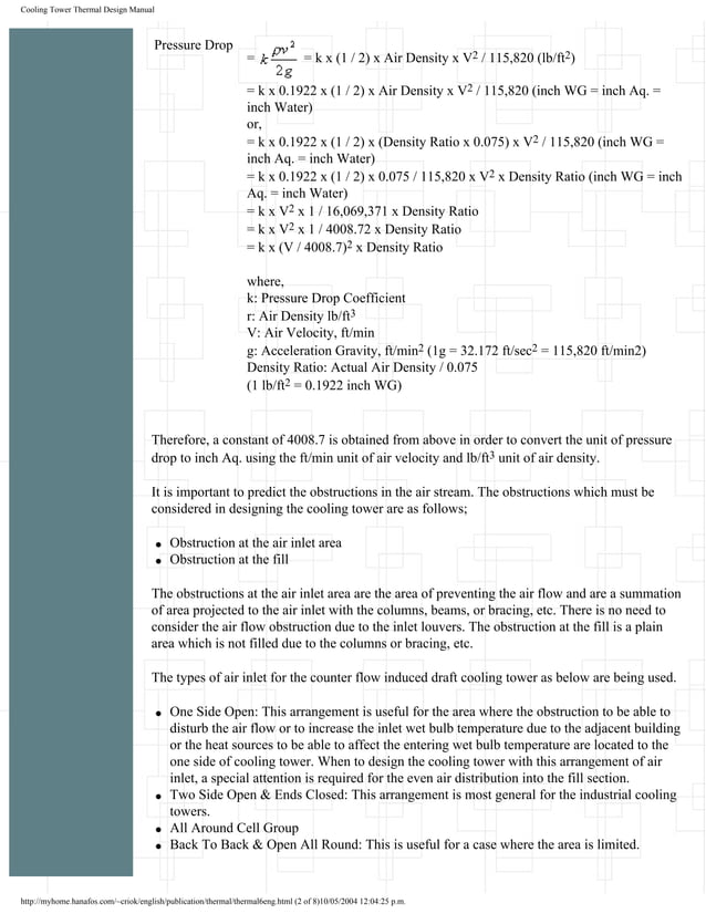 Cooling Tower Thermal Design Manual.pdf | Weather | Science