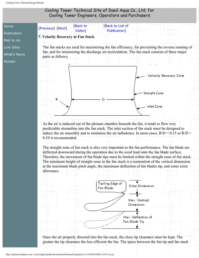 Cooling Tower Thermal Design Manual.pdf | Weather | Science