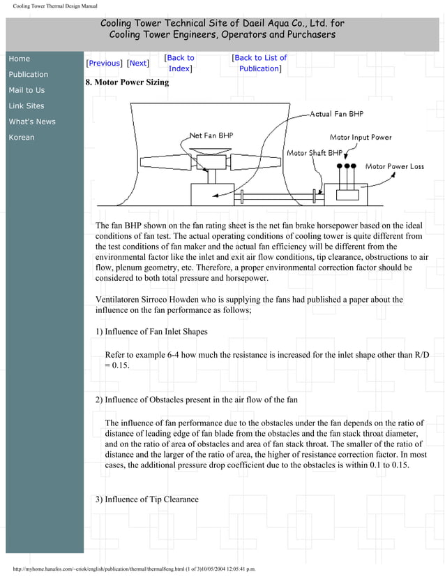 Cooling Tower Thermal Design Manual.pdf | Weather | Science