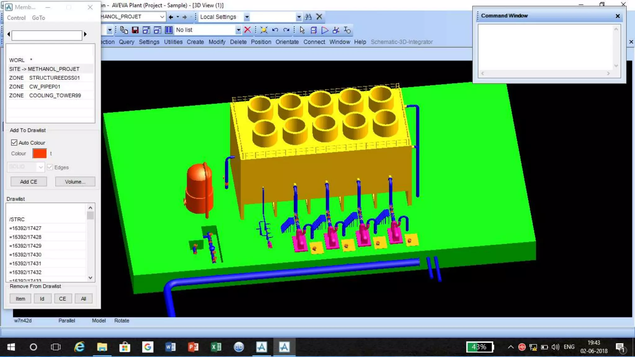 Cooling Tower Unit Project and Stabilizer Plant Modelling In PDMS ...