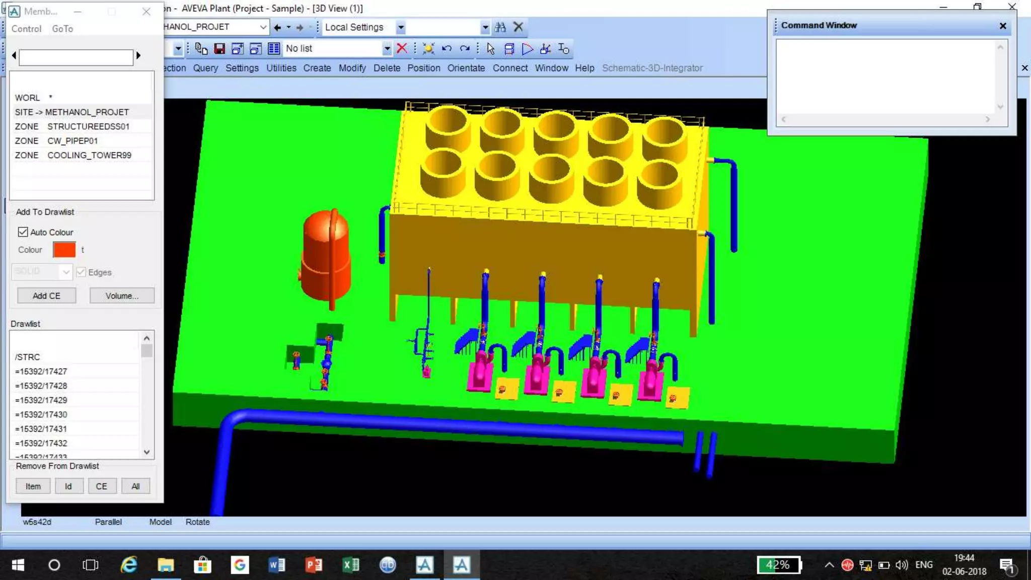 Cooling Tower Unit Project and Stabilizer Plant Modelling In PDMS ...