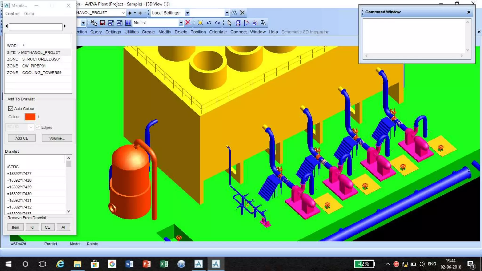 Cooling Tower Unit Project and Stabilizer Plant Modelling In PDMS ...