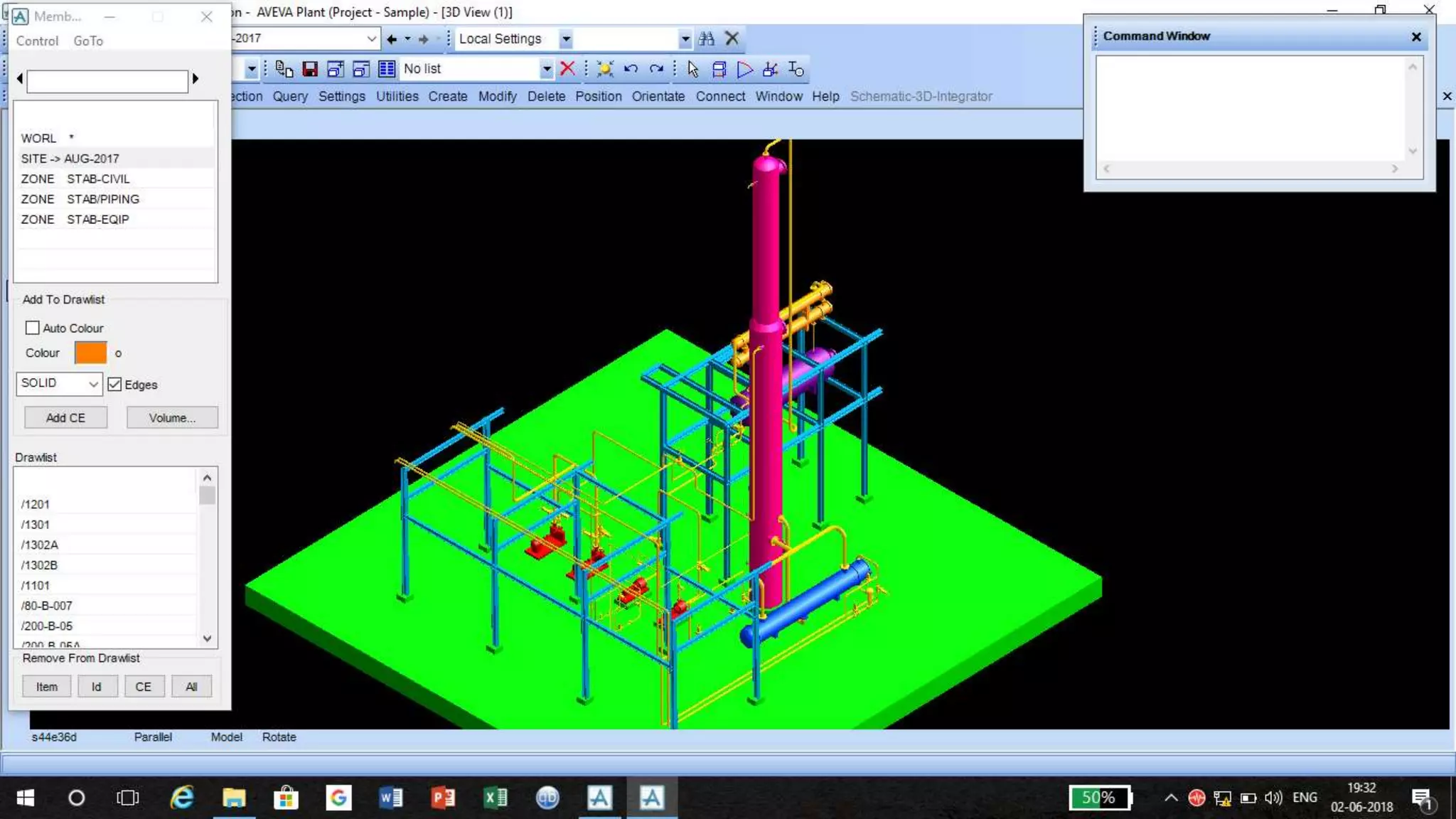 Cooling Tower Unit Project and Stabilizer Plant Modelling In PDMS ...