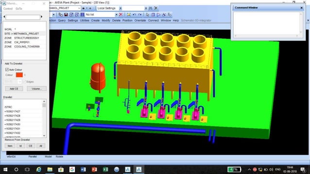 Cooling Tower Unit Project and Stabilizer Plant Modelling In PDMS ...