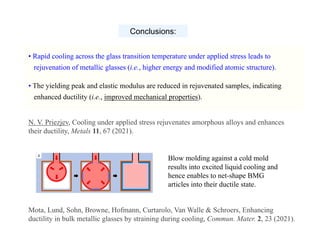 Rapid cooling across the glass transition temperature at finite strain ...