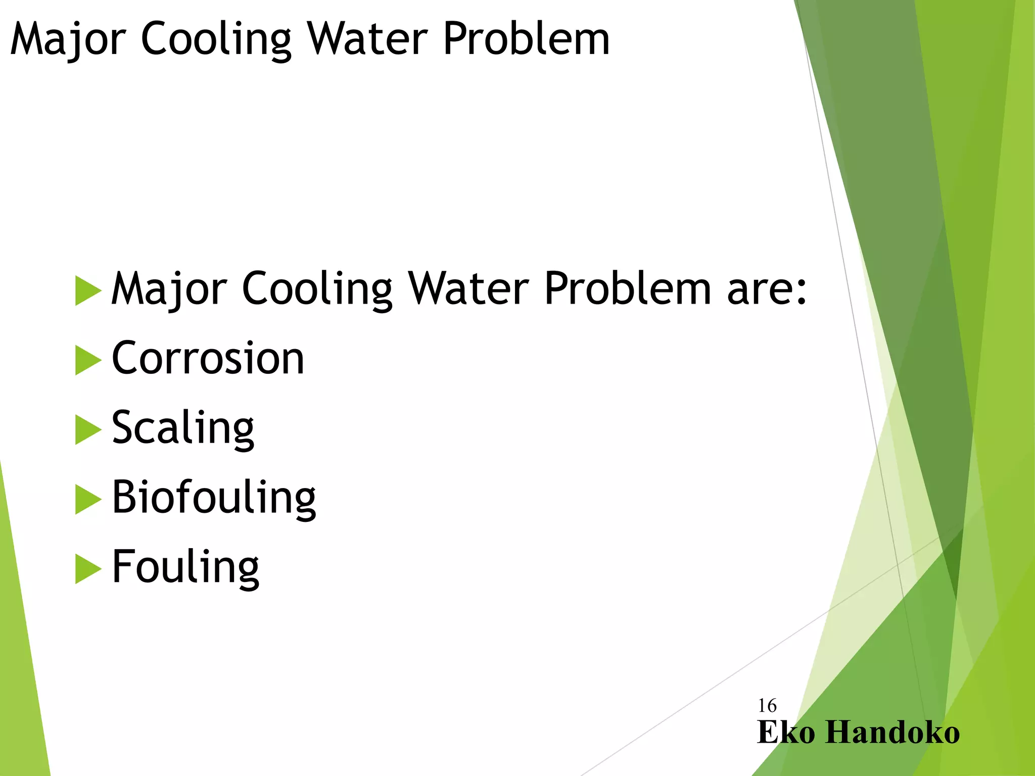 Cooling water chemistry .pdf