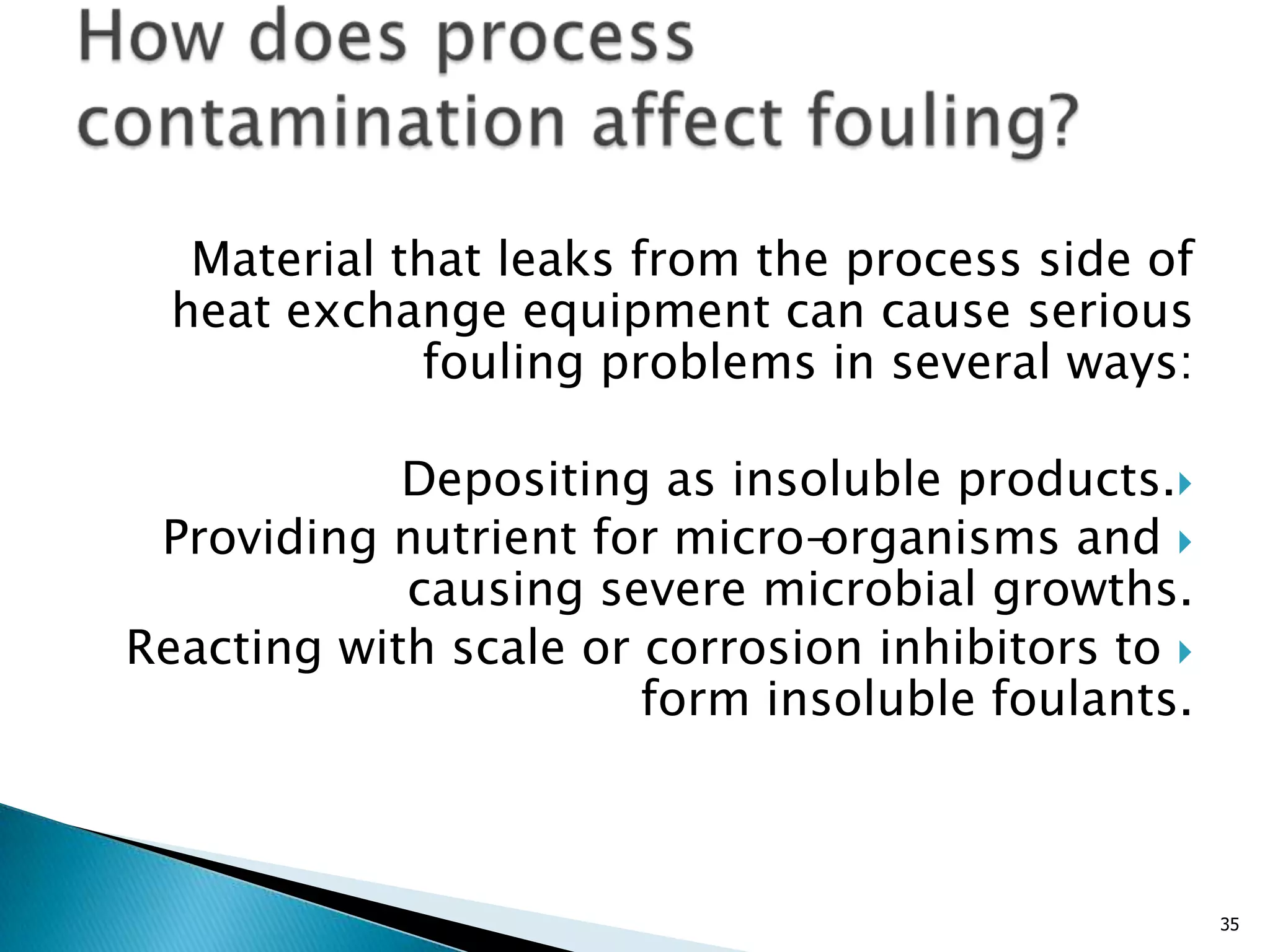 Cooling water problems | PPTX