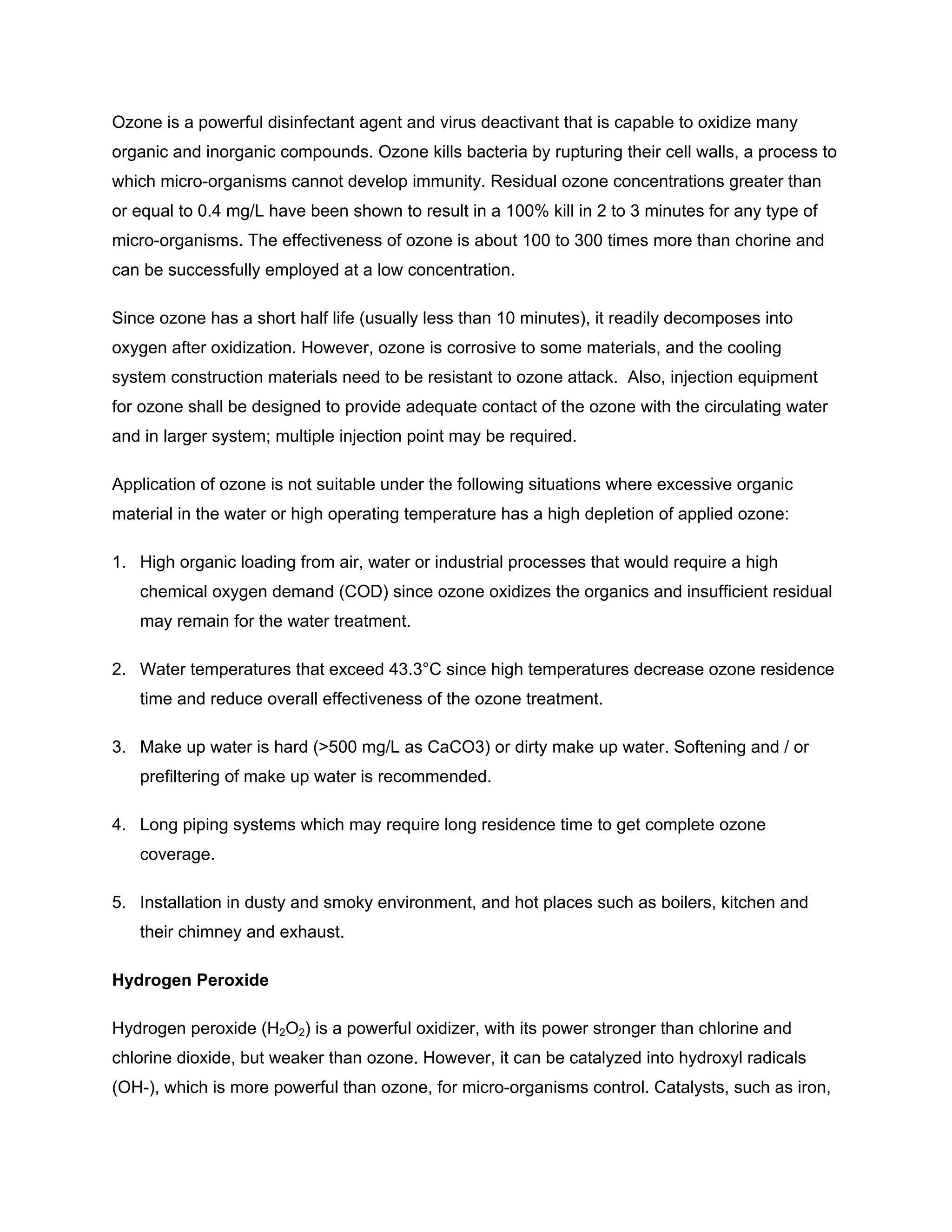 Cooling water problems and solutions | PDF