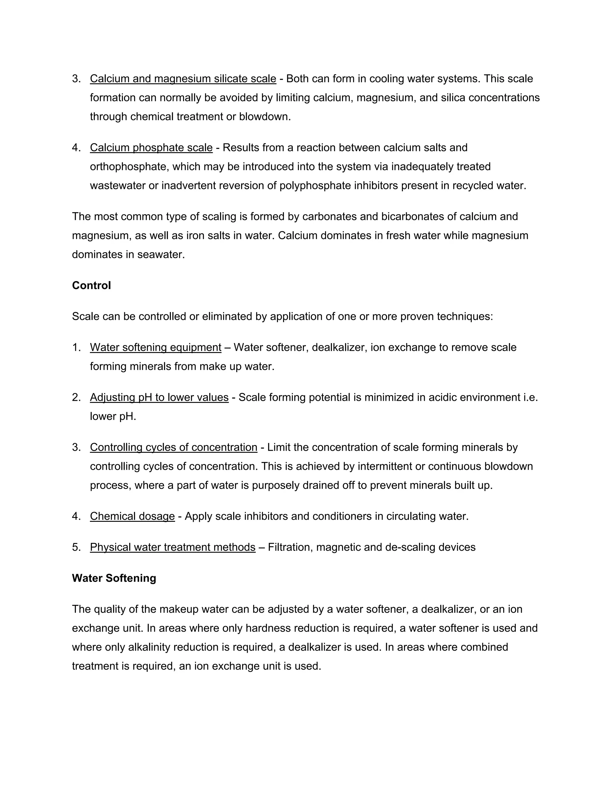 Cooling water problems and solutions | PDF