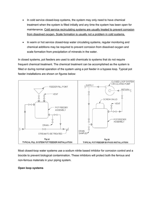 Cooling water problems and solutions | PDF