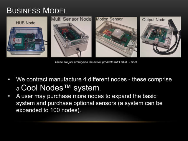 Cool Nodes(TM) is a wireless system for programmable automation. | PPTX