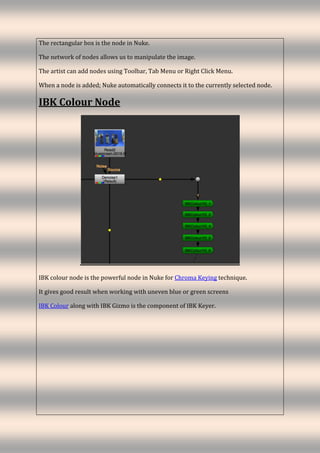 Cool NUKE Nodes For VFX Compositing | PDF