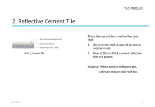 Cool roof - How to choose one ? | PPT