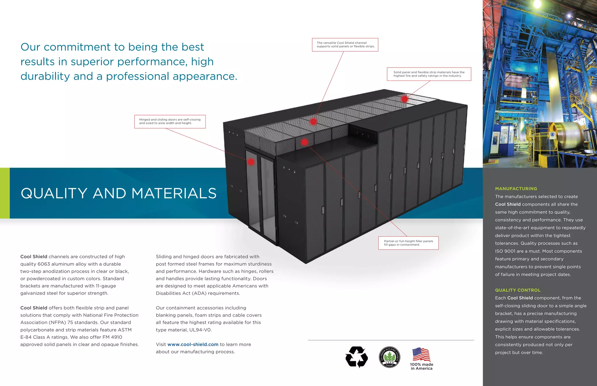 Cool Shield Data Center Aisle Containment Capabilities | PDF Cool Shield Data Center Aisle Containment Capabilities | PDF